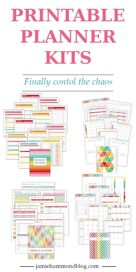 Printable Planner Kits Plannerbrand🍃 Printable Planner Planner