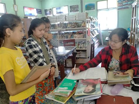 သံတောင်ကြီးမြို့နယ် ပြည်သူ့စာကြည့်တိုက်တွင် စာအုပ်စာပေများ ပုံမှန်င