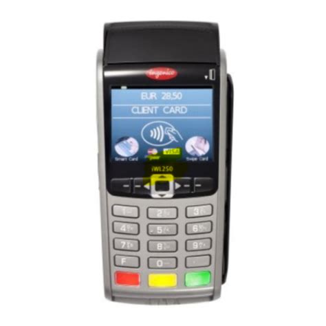 Chase Ingenico Ict220 Quick Reference Manual Pdf Download Manualslib