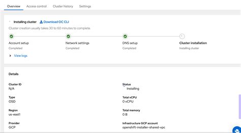 Deploying Red Hat Openshift Dedicated Clusters To Shared Virtual