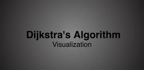 Dijkstras Algorithm Visualization Android App