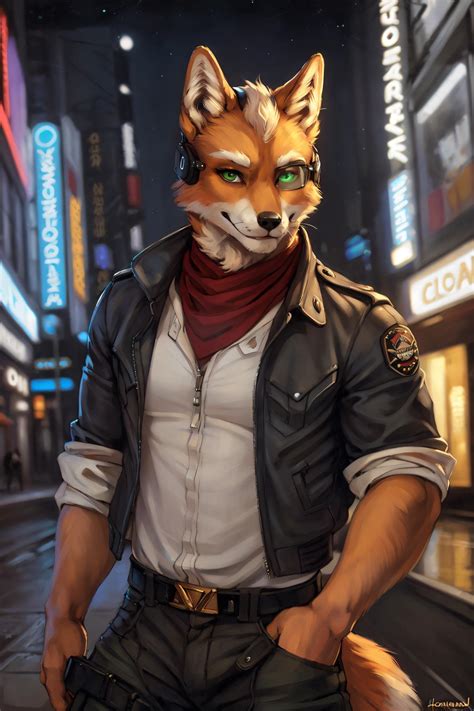 Fox Mccloud Starfox ｜ai Art Lora Model Pixai