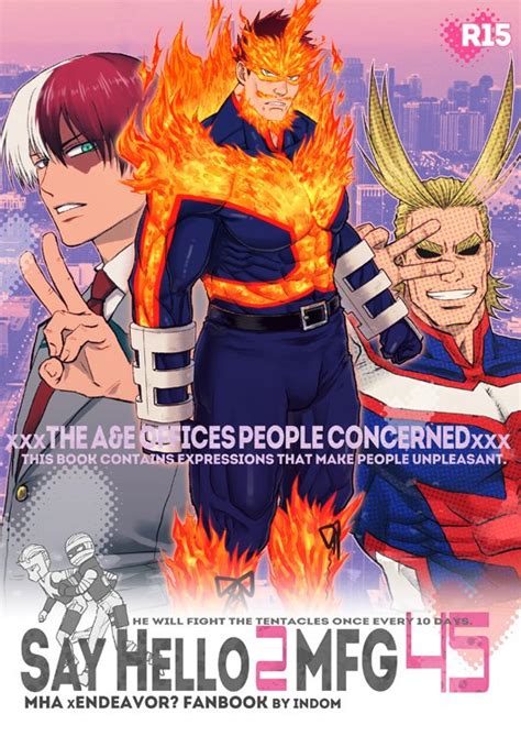 Endeavor Todoroki Shouto And All Might Boku No Hero Academia Drawn By Ono Ohno Ha Danbooru