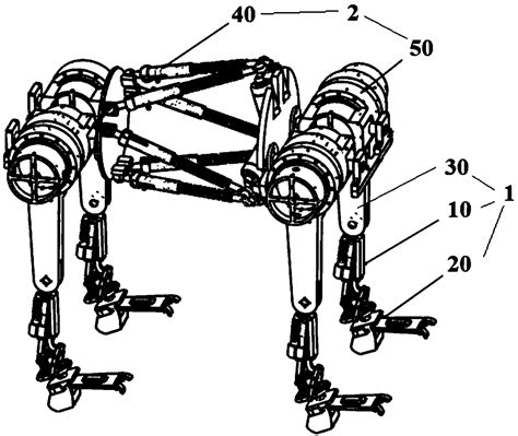 Multi Degree Of Freedom Four Legged Bionic Robot Eureka Patsnap