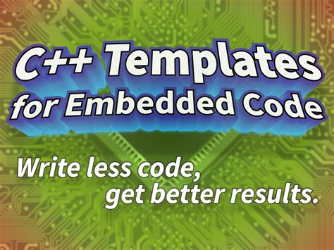 C Templates For Embedded Code Arduino Project Hub