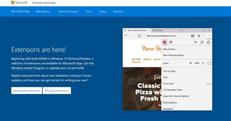 Halaman Extensi Microsoft Edge Muncul Redstone Insider Build Sudah Dekat Informasi Dan