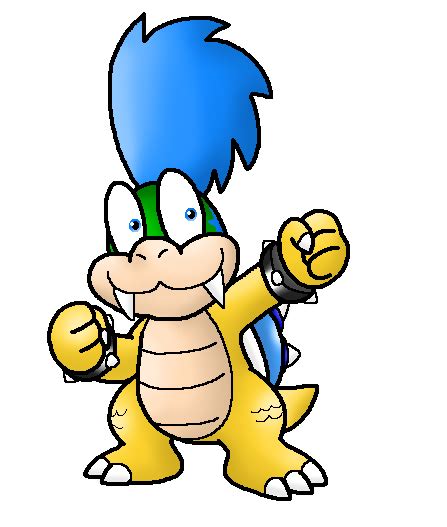 Nsmbw Larry Koopa By Nintendrawer On Deviantart
