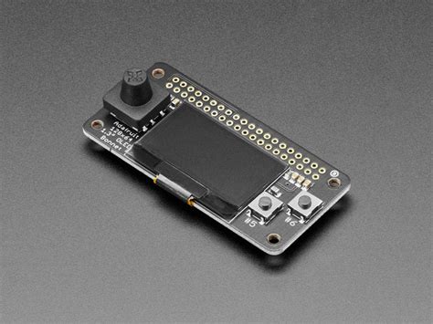 Adafruit Pioled 128x32 Monochrome Oled Add On For Raspberry Pi The Pi Hut