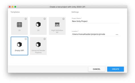 Unity Custom Project Templates Or How To Get Rid Of The Example
