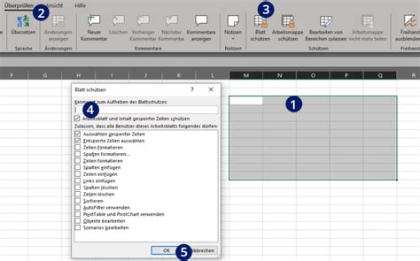 Excel Zellen Sperren And Spalten Bereiche Sperren And Entsperren