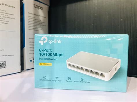 Tp Link Tl Sf D Port Mbps Desktop Switch Network Switch Hub On Carousell