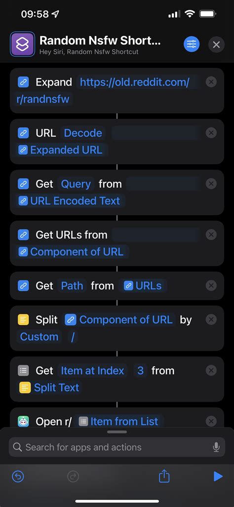 Random NSFW Apollo Opener Shortcut For Science R Apolloapp
