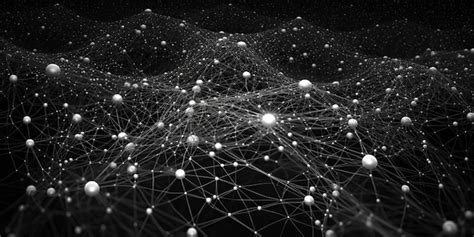 Premium Ai Image Ai Generated Ai Generative Abstract Network Atom Abstract Decoration Space