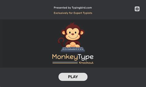 Monkeytype Knockout Typing Game