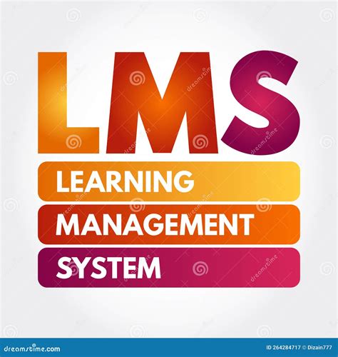 Lms Learning Management System Acronym Software Application For The