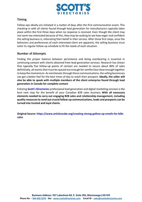 Ppt Creating Strong Follow Up Emails For B2b Sales Powerpoint