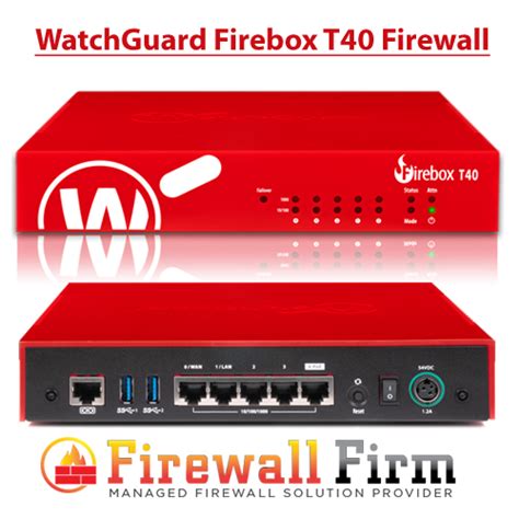 Buy Online Watchguard Firebox T40 Firewall Provide In India