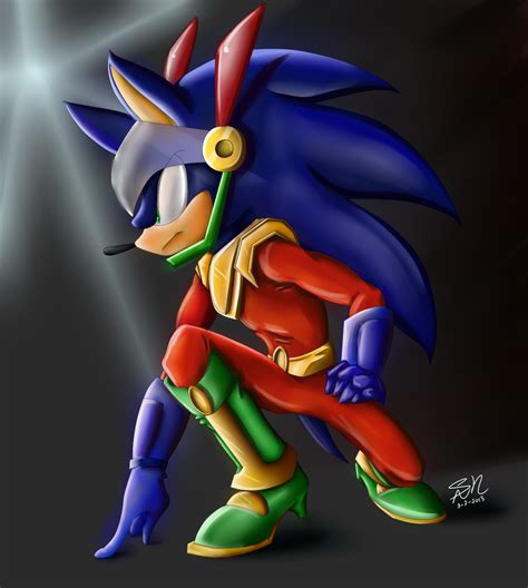 Zonic Colored By ShadowReaper12 On DeviantArt