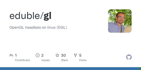 github eduble gl opengl headless on linux egl
