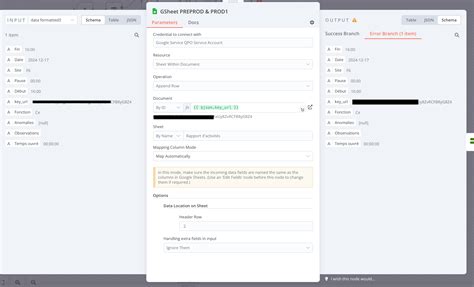 Unknow Error In Google Sheets Node Questions N8n Community