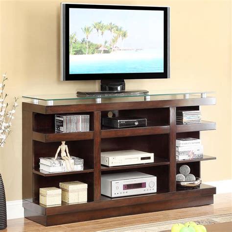 Glass Shelf Tv Unit At Carolyn Cotter Blog