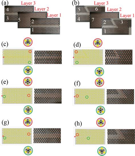 Fabricated Samples Of A The Reconfigurable Straight Waveguide And B