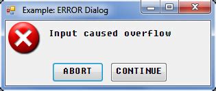 ChapterERROR DIALOG