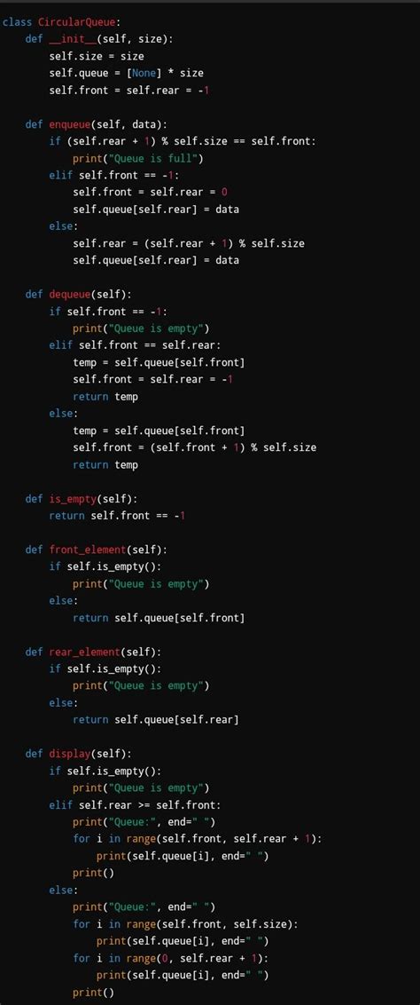 aayush redij on linkedin 100daysofdsa 100daysofcode leetcode queues circularqueues python…