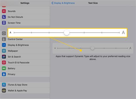 How To Increase Font Size And Make Text Bigger On The Ipad