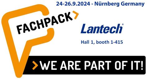 Fachpack2024 Lantech Packaginginnovation Caseerecting Stretchwrapping Smarttechnology