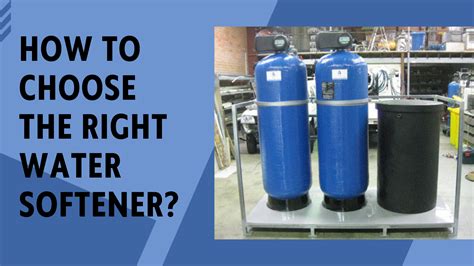 How To Choose The Right Water Softener Fulfill Needs CharlieTrotters