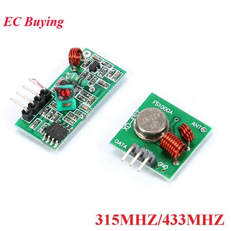 315mhz 433mhz Rf Transmitter And Receiver Module For Arduino Arm Mcu Wl Wireless Remote Control
