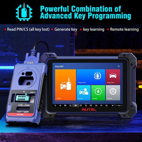 Autel Maxiim Im608 Pro Key Programmer And Bi Directional Diagnostic Tool