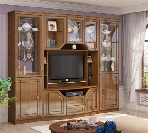 стенка в гостиную в классическом стиле Home Furniture Home Decor