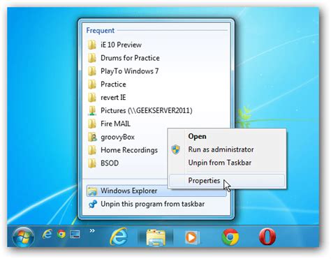 Make Windows Explorer Open To A Location Other Than Libraries