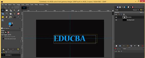 GIMP Text Outline Learn How To Create Text Outline In GIMP