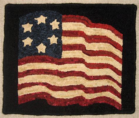 Waving Flag 195x165 The Blue Tulip Woolery