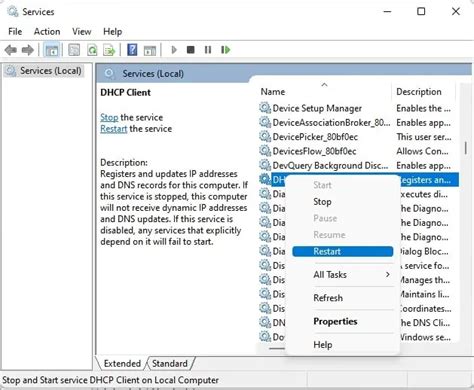Sex Windows No Pudo Iniciar El Servicio Al Cliente Dhcp En La Computadora Local 12 Formas