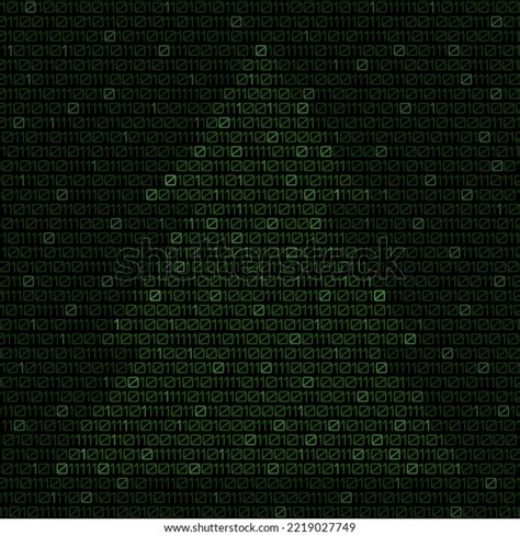 Digital Christmas Tree Binary Code Christmas Stock Vector Royalty Free