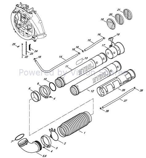 Stihl Bg Parts Diagram