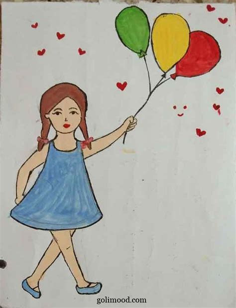 ۶۵ نقاشی دخترانه زیبا و آسان رنگی ۲۰۲۵؛ طرح ها که مد روز، جذاب و دلنشین