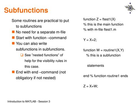 Ppt Introduction To Matlab Session 3 Powerpoint Presentation Free Download Id 3400901