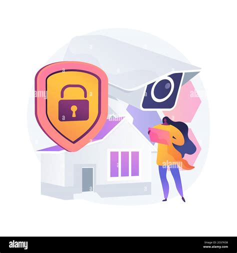 Security Systems Design Abstract Concept Vector Illustration Stock Vector Image And Art Alamy