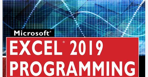 Microsoft Excel 2019 Programming Pocket Primer Kingexcelinfo