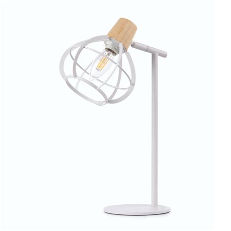 White Table Lamp Ginger Onli Lighting