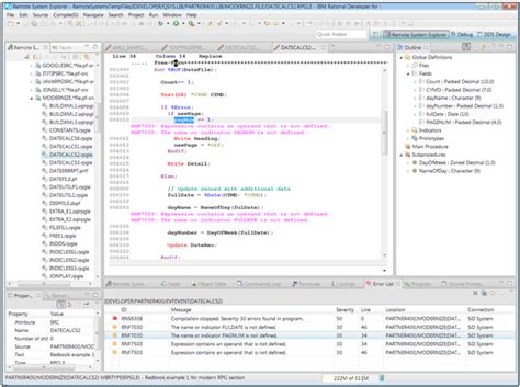 The First Windows Ibm Ide Rational Developer For Ibm I Rdi Nick Litten Ibm I As400