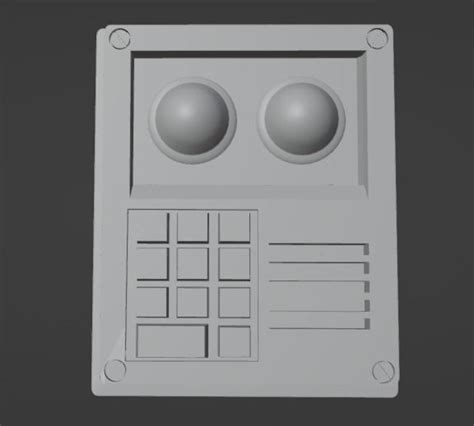 Rust Code Lock 3d Print Model 3d Model Cgtrader