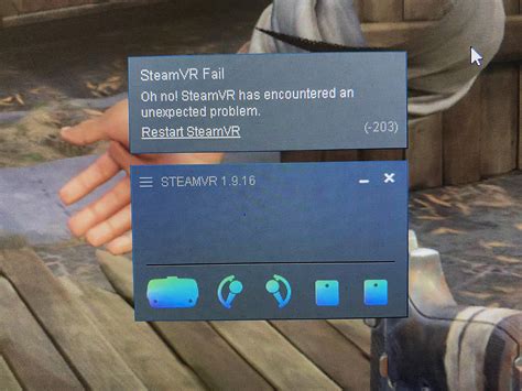 Steam Vr Error Code 203 During Most Loading Screens During Walking Dead