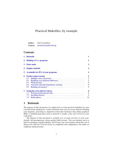 Practical Makefiles By Example Pdf Source Code C