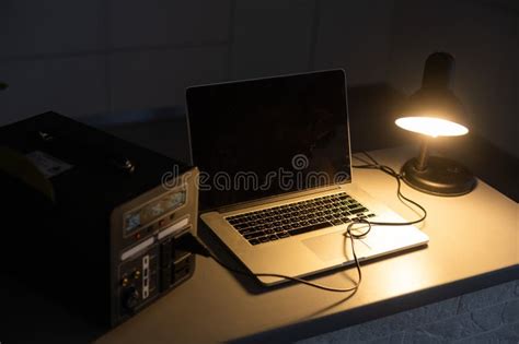 Portable Charging Station Charges Gadgets Stock Photo Image Of Device Friendly